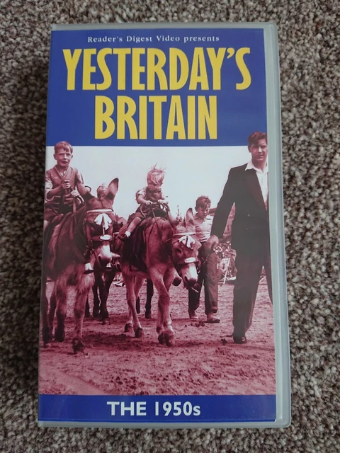 YESTERDAY'S BRITAIN - The 1940's. VHS tape documentary of life in the ...