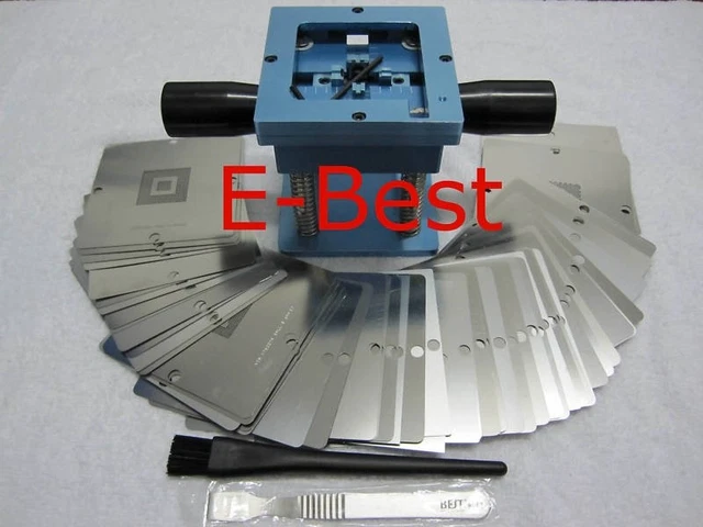 65 STENCILS BGA Reball Welder Kits GO6200 RS780M G6100 #dd £194.88 ...
