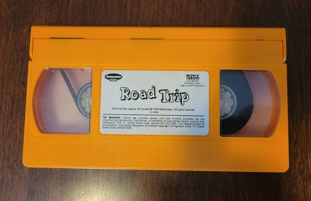 NICKELODEON ROAD TRIP film VHS 1995 Ragrats Ren & Stimpy Rocko's Modern ...