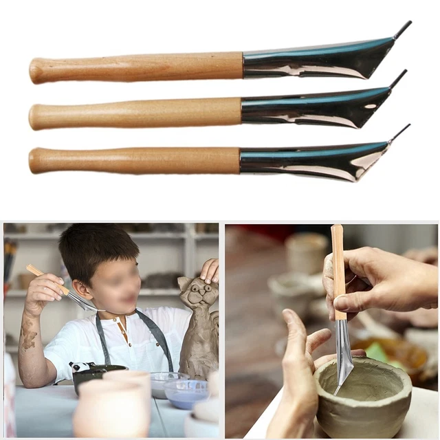 BATIK TOOL BATIK Knife Pens 3 Pack Art Clay Batik Pens Clay Carver £11. ...