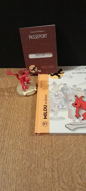 FIGURINE TINTIN COLLECTION Officielle Milou Diable Numero 51 EUR 30,00 ...