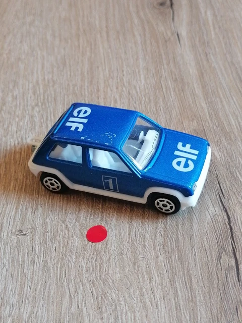 VOITURE MAJORETTE - Renault 5 R5 Supercinq GT Turbo Elf Ech 1/51 - EUR ...