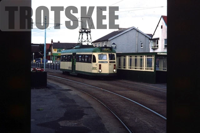 35MM SLIDE BLACKPOOL Transport Single Decker Tram Strassenbahn 626 1996 ...