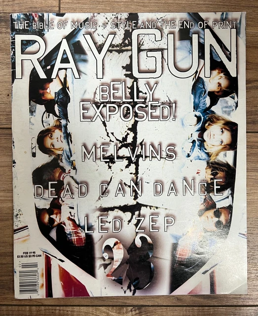 RAYGUN MAGAZINE | Issue 23 | Belly | Led Zeppelin, Melvins | Art by ...