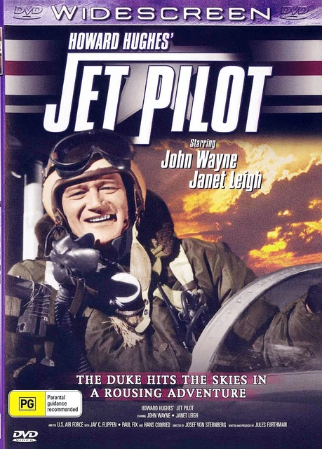 JET PILOT (DVD) John Wayne Janet Leigh Jay C. Flippen Paul Fix Richard ...