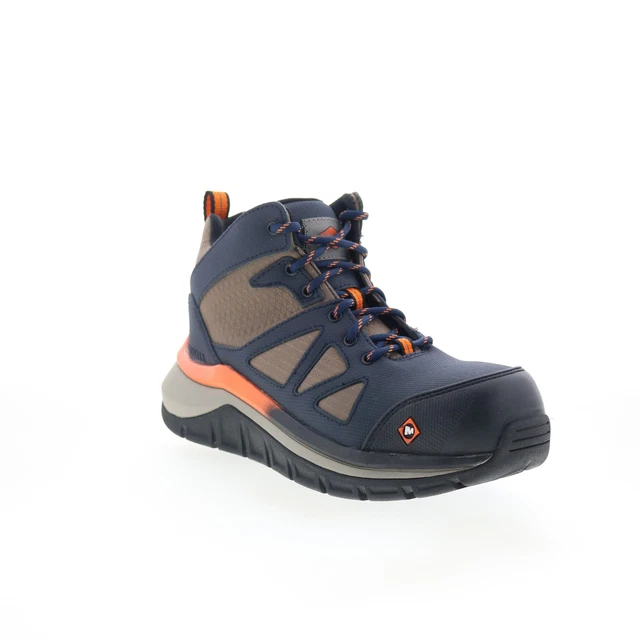 MERRELL FULLBENCH SPEED Mid Carbon Fiber Mens Blue Work & Safety Boots ...