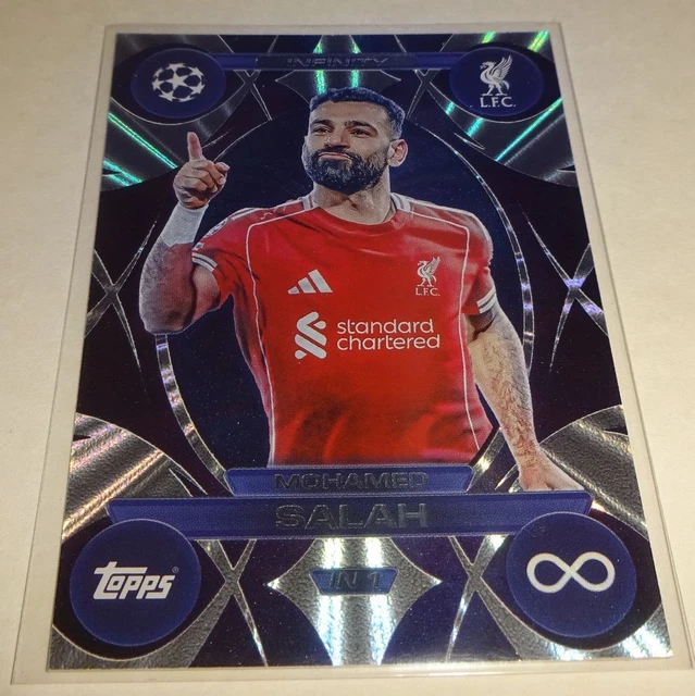 TOPPS - MATCH ATTAX 2025-26 - INFINITY No1 - Mohamed Salah EUR 6,27 ...