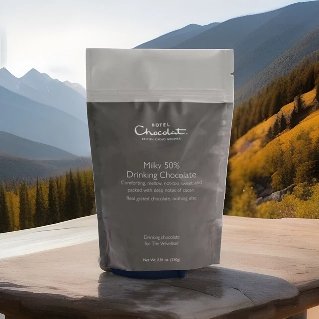 DEBBIE ONLY 3 x HOTEL CHOCOLAT MILKY 50% HOT DRINKING CHOCOLATE ...