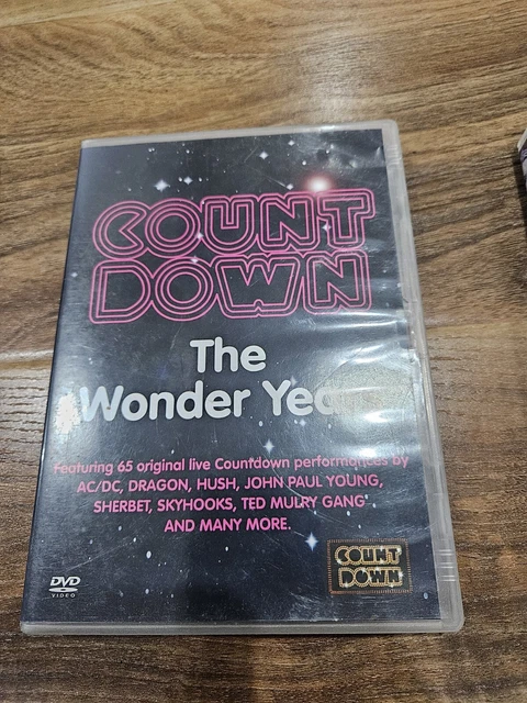 COUNTDOWN - THE WONDER YEARS - Aussie Music - REGION 4 DVD - 2 Disc Set ...