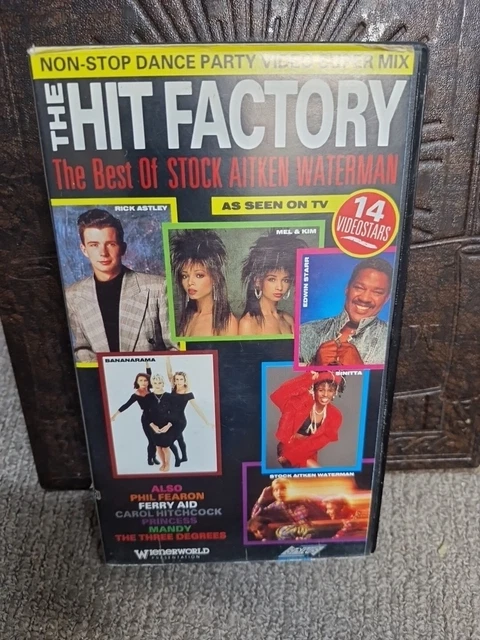THE HIT FACTORY VHS Video Tape. Stock Aitken Waterman - Bananarama ...