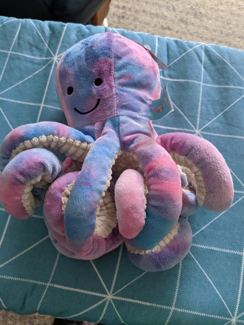 KING CUDDLY OCTOPUS Soft Toy £6.77 - PicClick UK