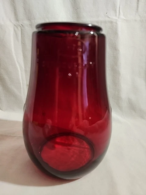 VINTAGE DIETZ FITZALL Loc Nob Lantern Replacement Globe Red £13.62 - PicClick UK