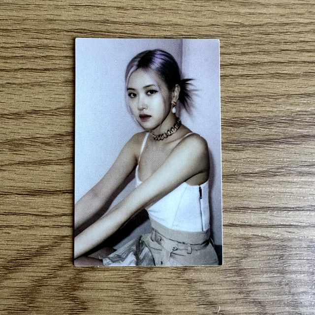 BLACKPINK OFFICIAL THE Album Photocard [ Rosé ] $10.00 - PicClick AU
