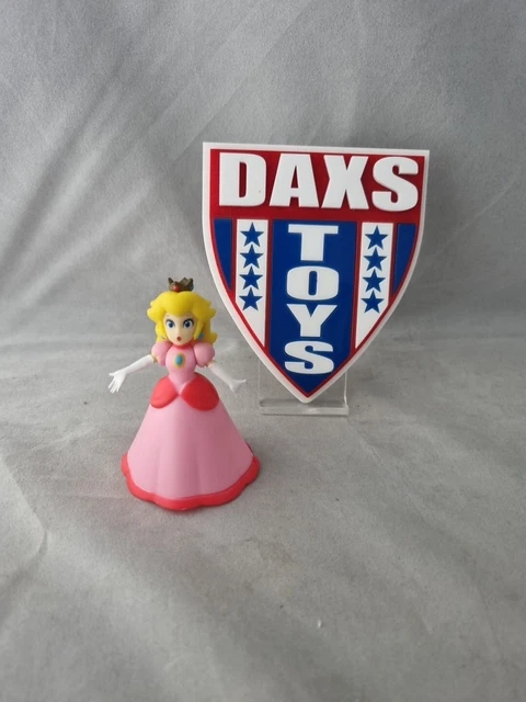 SUPER MARIO PRINCESS Peach Jakks 2.5" Figure Nintendo £7.99 - PicClick UK