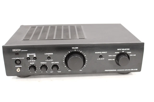 DENON DN-A100 PROFESSIONAL Stereo Integrated Amplifier - G27 £63.00 ...