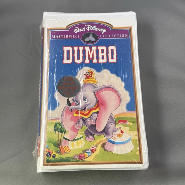 DISNEY MASTERPIECE COLLECTION Dumbo VHS Tape (1994) Factory Sealed New ...