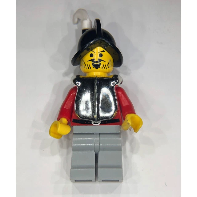 LEGO MINIFIGURE PIRATES pi016 Soldier (Imperial Armada) - Red, Captain ...
