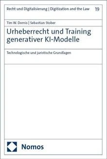 URHEBERRECHT UND TRAINING generativer KI-Modelle: Tec... | Livre | état ...
