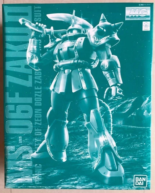 MG 1/100 MG MS-06F ZAKU II DOZLE ZABI USE Model Kit PB Premium Bandai £81.29 - PicClick UK