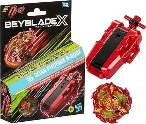 BEYBLADE X SOAR Phoenix 9-60 GF Deluxe String Launcher Set Kids Toy BOX OPENED £19.95 - PicClick UK
