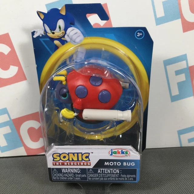 FIGURINE MOTOBUG JAKKS Pacific Sonic the Hedgehog 2,5" Series Wave 6 ...