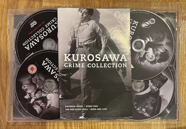 AKIRA KUROSAWA CRIME Film Collection 5 DISC MOVIE DVD BOX SET ORIGNAL ...