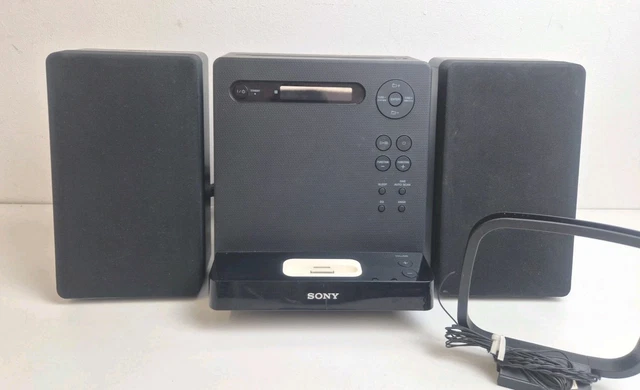 SONY HCD-LX40I MICRO HiFi FM DAB Radio CD Player MP3 iPod Docking Pad £ ...