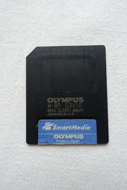 ORIGINAL OLYMPUS SMART Media Speicherkarte 8 MB EUR 9,90 - PicClick DE