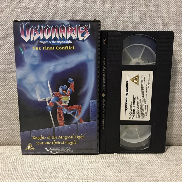 VISIONARIES - VHS Video - The Final Conflict / Knights Of The Magical ...