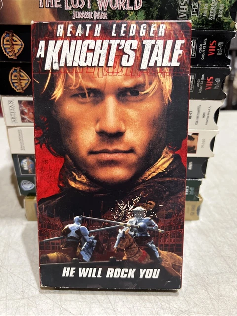 A KNIGHTS TALE (VHS, 2001) Heath Ledger £6.70 - PicClick UK