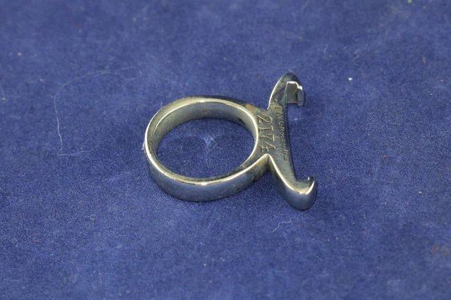 ANTIQUE 16 BORE Nickel Shotgun Finger Ring Cartridge Extractor By James ...