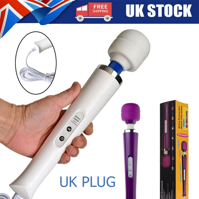 New Uk Speed Magic Wand Full Body Powerful Massager With Hitachi Motor