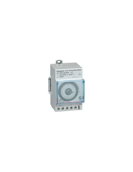 INTERRUPTEUR HORAIRE ANALOGIQUE Hebdo 3 Modules Legrand 412795 EUR 84 ...
