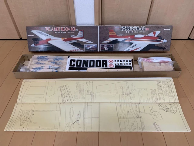 CONDOR 10SR TÉLÉCOMMANDÉ Avion non Assemblé Kit EUR 363,86 - PicClick FR