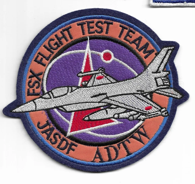 JASDAF FSX (F-16) Flight Test Team Japanese Air Self Defence Force ...