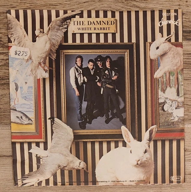 RARE VINYLE PUNK THE DAMNED White Rabbit 45 non LP faces B EUR 11,22 ...