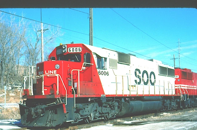 SOO 6006 SD-60, Kansas City, 02/90 ; Kodachrome original EUR 4,37 - PicClick FR