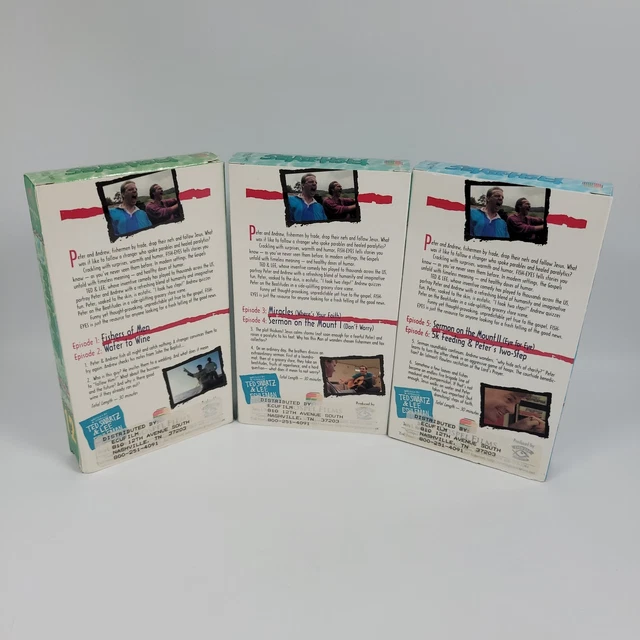 FISH EYES W/ Ted & Lee Episodes 1 - 6 VHS Tape Lot Christian Comedy ...