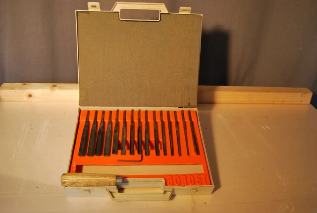 OUTIL ANCIEN : Coffret De 15 Gouges Bordet EUR 75,00 - PicClick FR