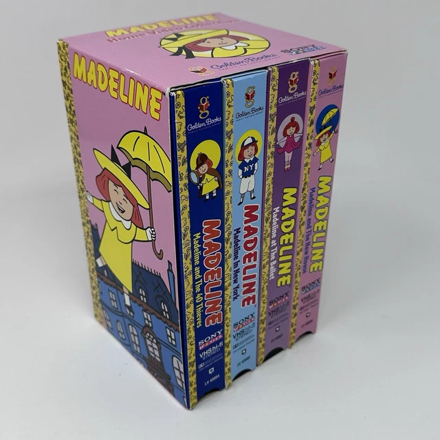 1999 MADELINE HOME Video Collection 4 VHS Set New York House Ballet 40 ...