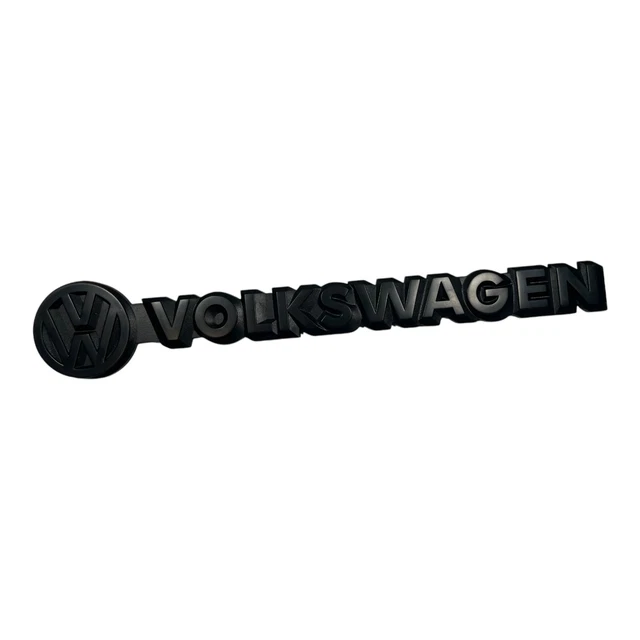 LETTERING EMBLEM REAR tailgate black VW bus T3 253853685 £32.10 ...