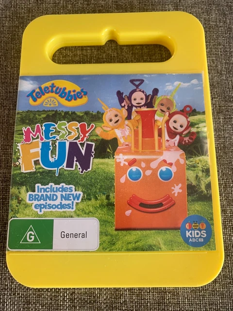 TELETUBBIES MESSY FUN DVD 2015 PAL Region 4 Rare ABC Kids Series (11 ...