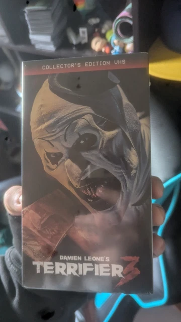 TERRIFIER 3 COLLECTOR'S Edition VHS Walmart Exclusive - BRAND NEW £37. ...