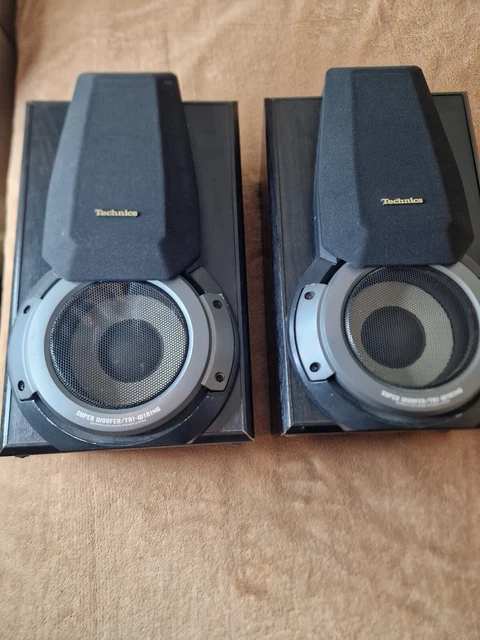 TECHNICS SB-EH760 3-WAY Tri-Wire 120 Watt Speakers Working Read ...