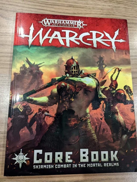 WARCRY CORE BOOK Skirmish Combat In The Mortal Realms Warhammer Aos £6. ...