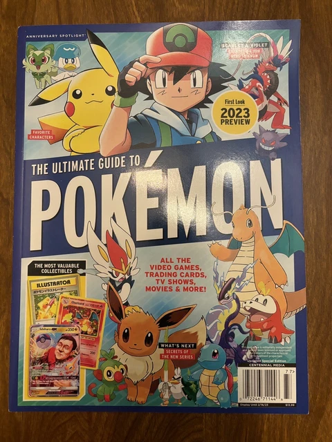 THE ULTIMATE GUIDE to POKEMON Updated Anniversary Spotlight Book w ...