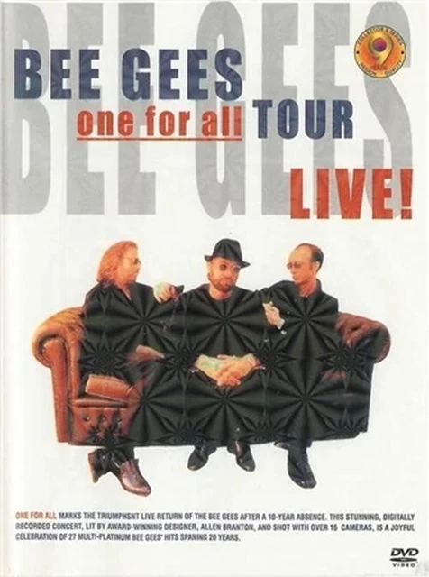 BEE GEES DVD One For All Tour £14.63 - PicClick UK