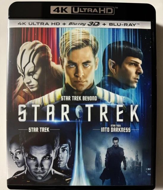 STAR TREK 3 Movie Collection 4K ULTRA HD 3D Blu-ray 8 Disc Set SF 2018 Paramount EUR 139,26 ...