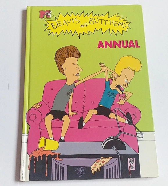 BEAVIS & BUTTHEAD Annual Book 1995 GC See Photos £17.95 - PicClick UK