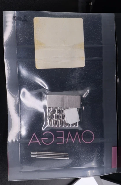 AUTH. OMEGA PLOPROF 22mm Steel Shark Mesh Watch Extension Link 034ST01 ...